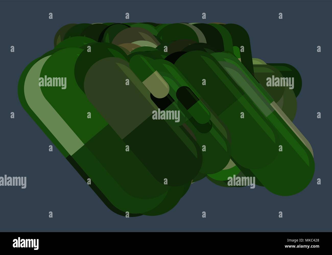 Abstract capsules, medicine or pills illustrations background pattern ...