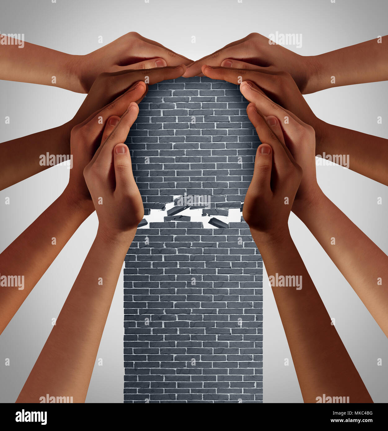 Remove barriers, abstract hi-res stock photography and images - Alamy