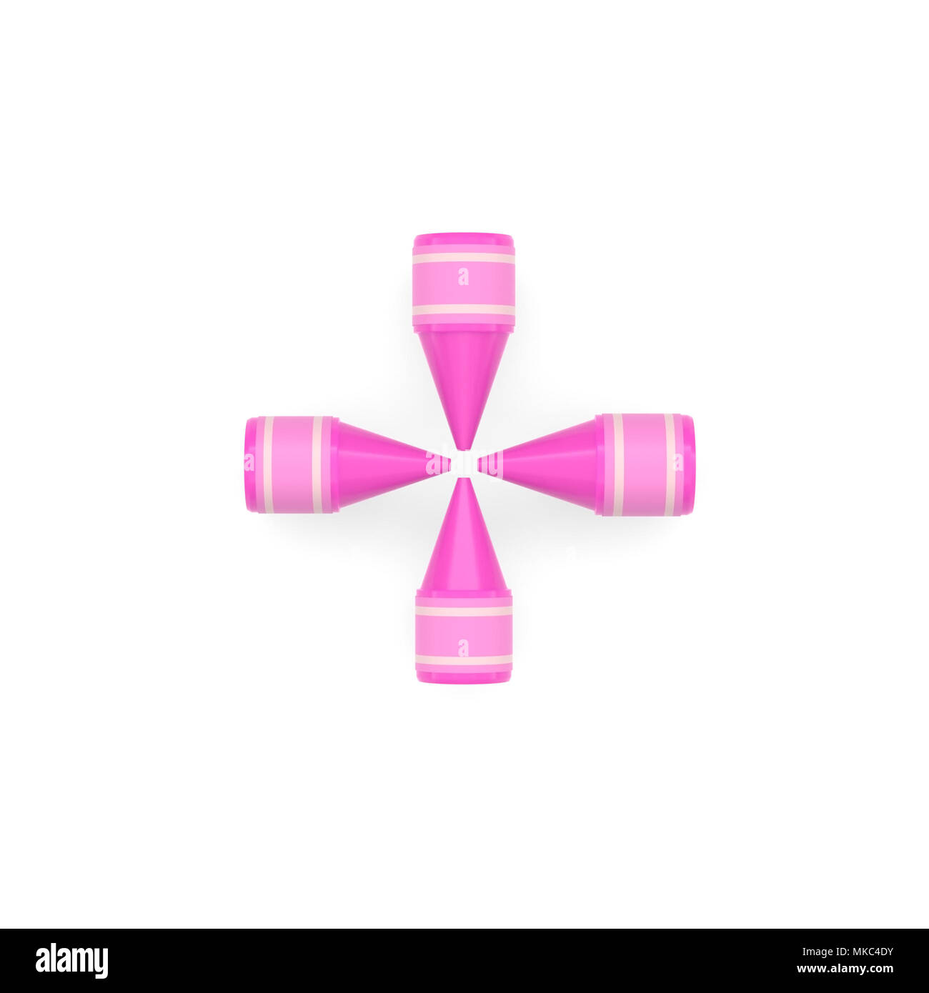 Addition Symbol Pink