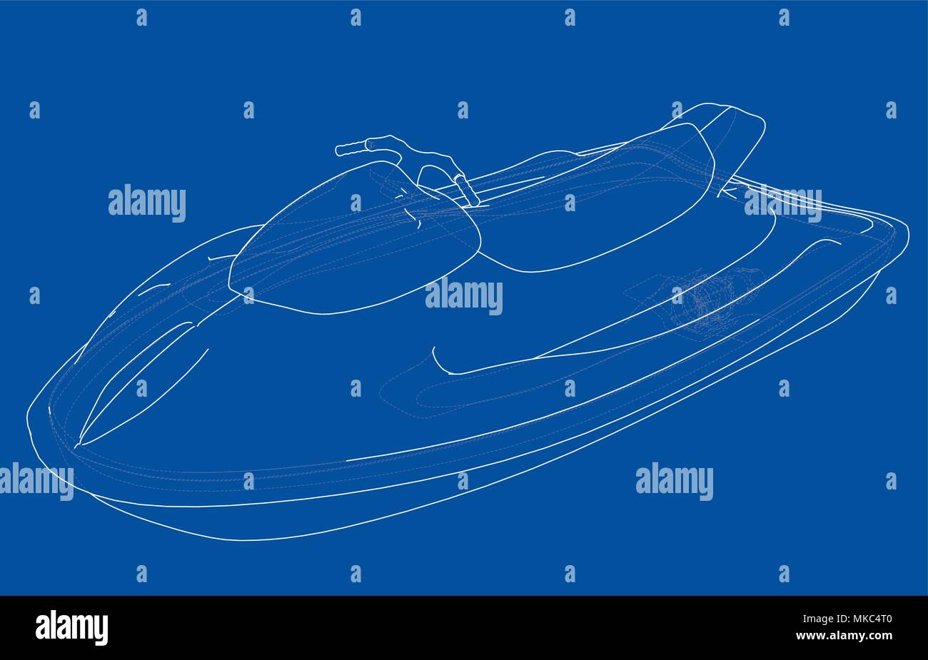 Jet ski sketch. Vector Stock Vector Image & Art - Alamy