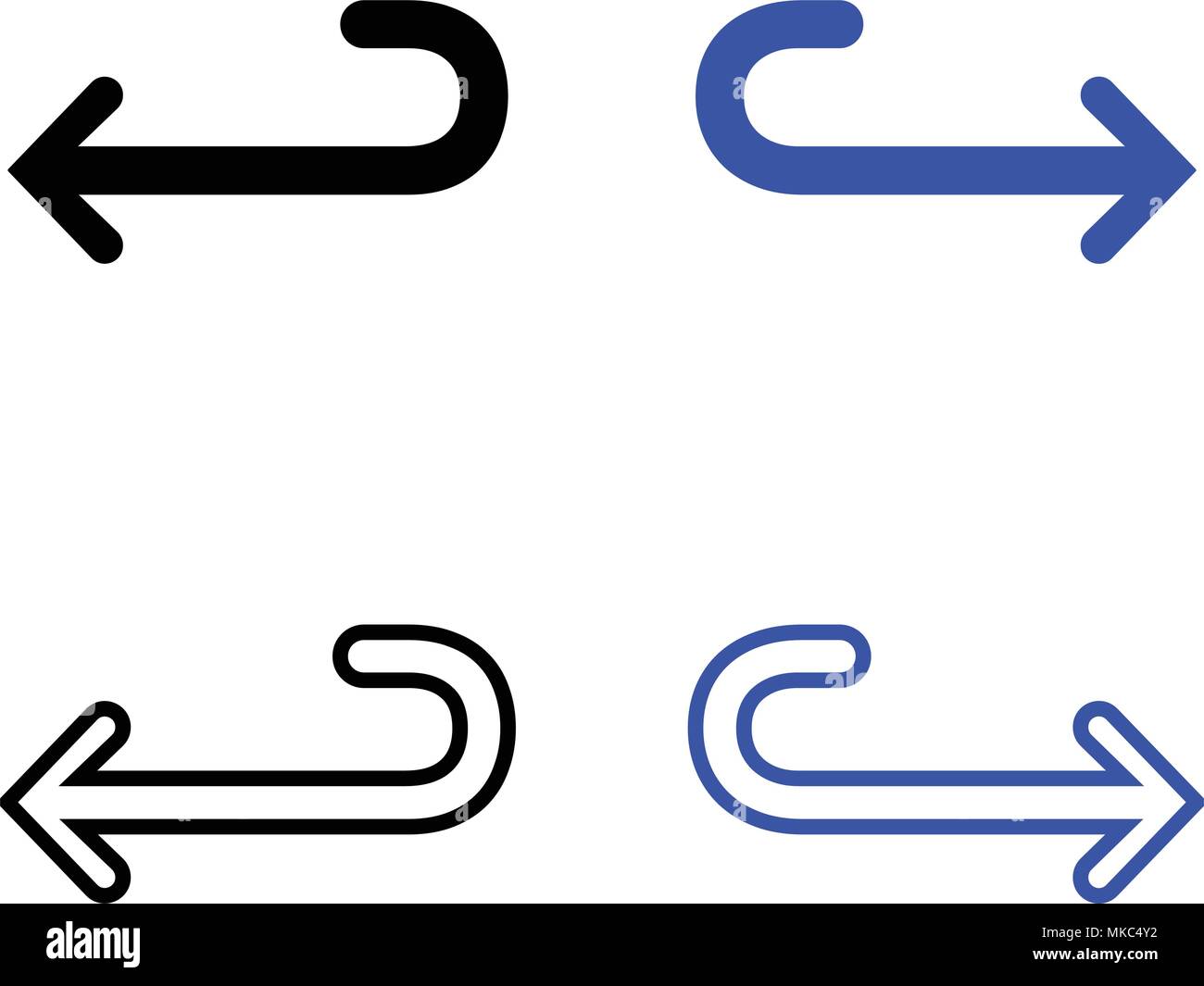 Arrow symbol, share icon, isolated on white background Stock Vector ...