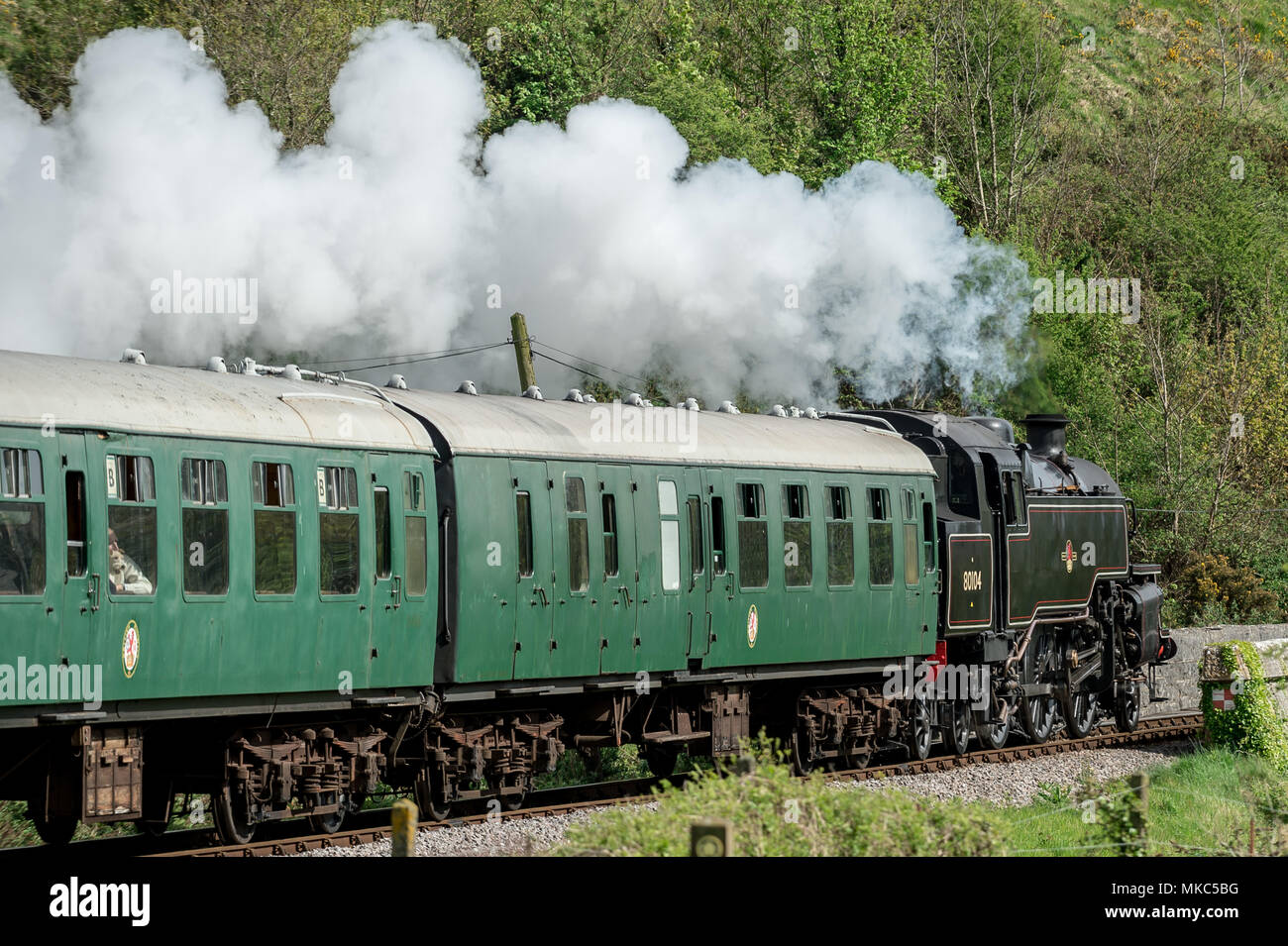 Br standard class steam locomotive hi-res stock photography and images ...