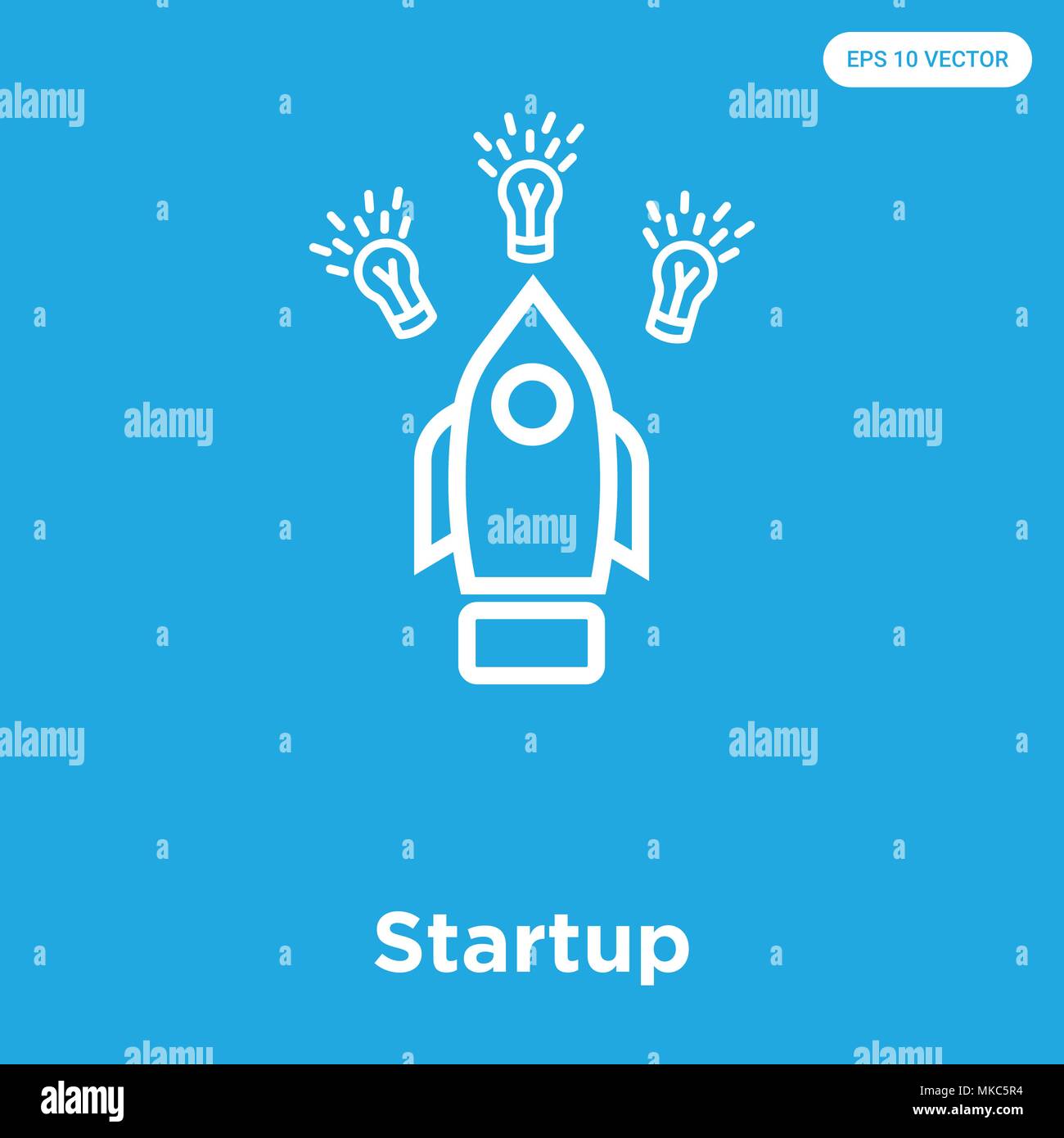 Business startup line filled Stock Vector Images - Alamy