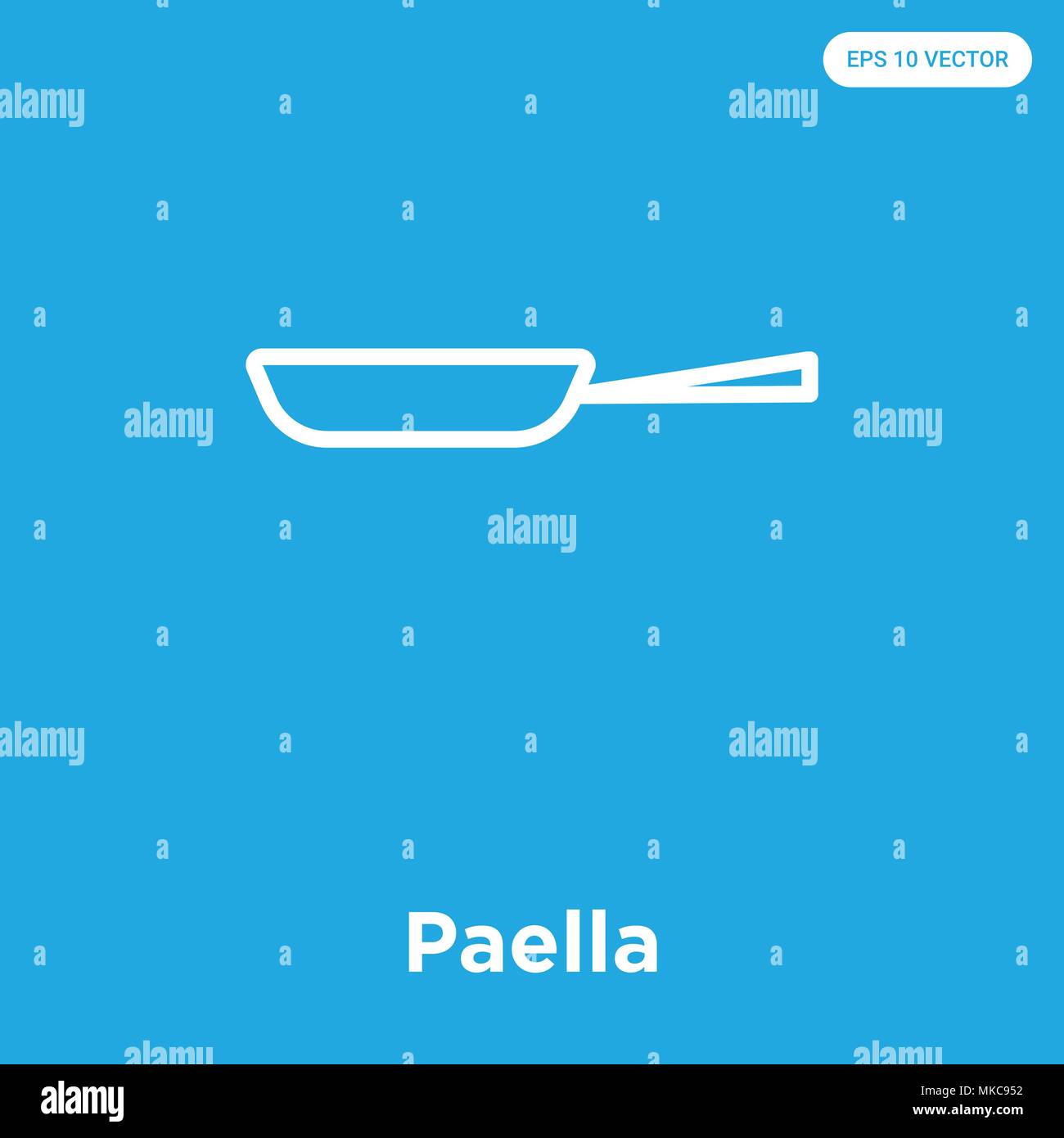 Free paella Stock Vector Images - Alamy