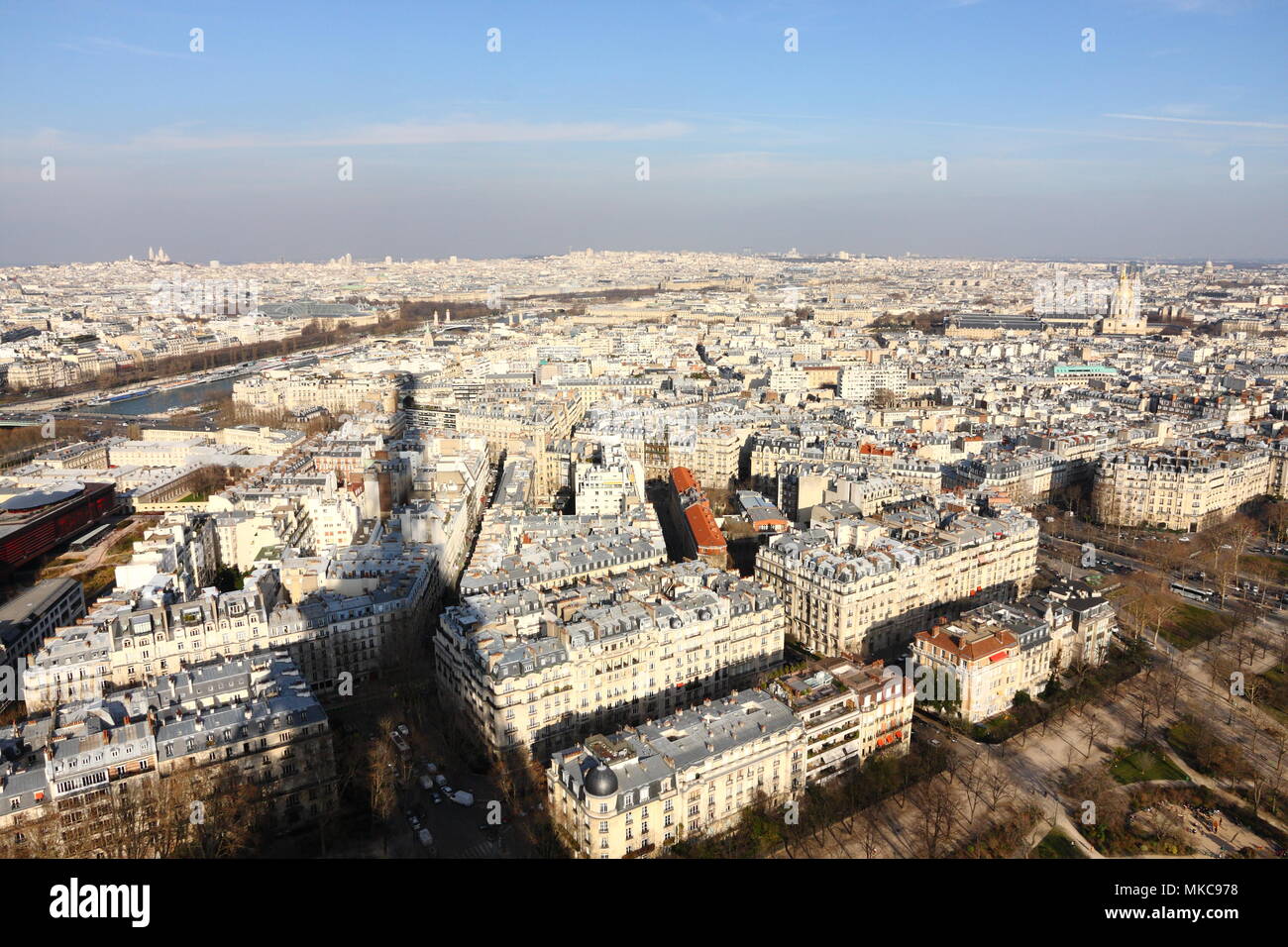 Paris cityscape and shadow Stock Photo - Alamy