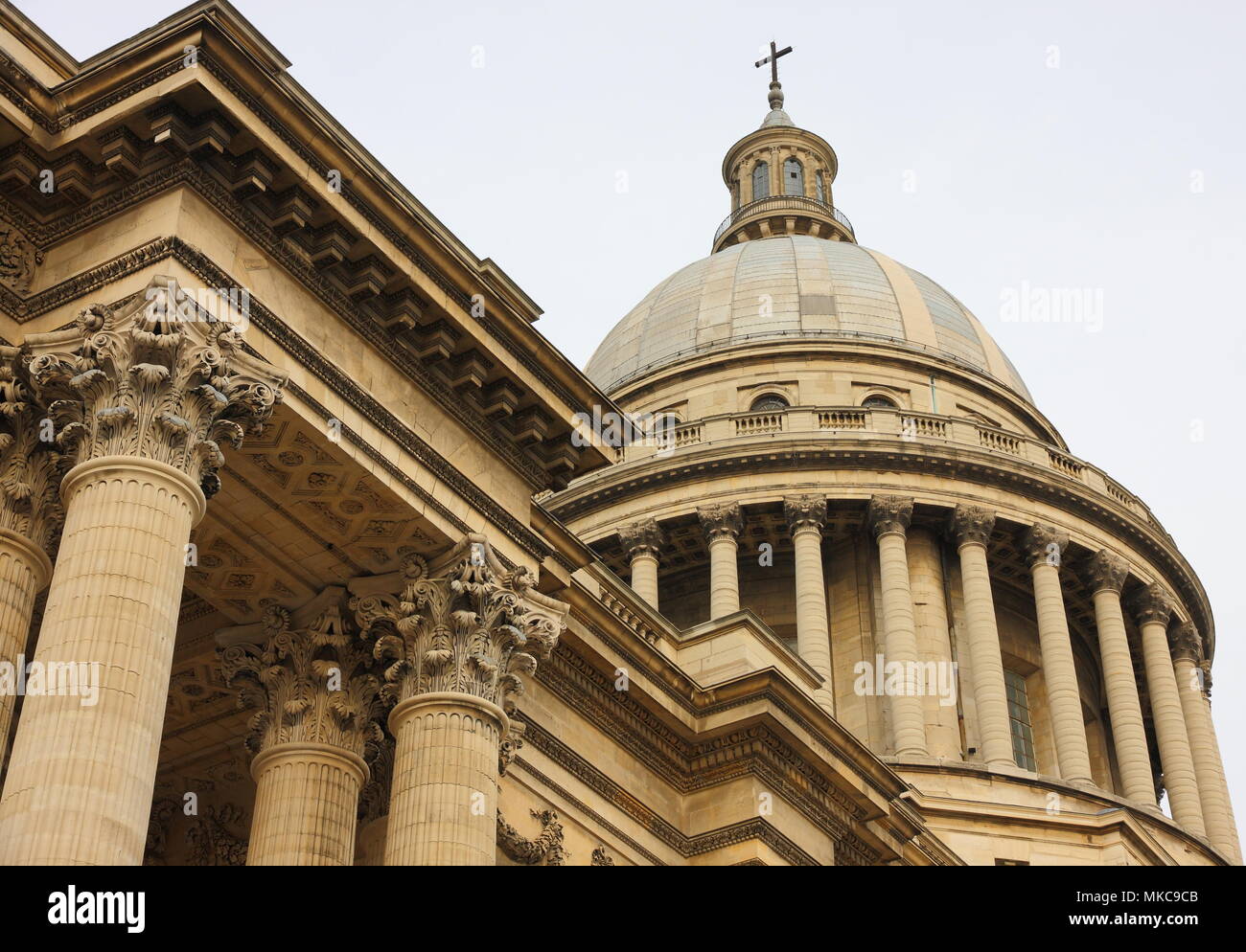 Dome of Paris Pantheon Stock Photo - Alamy