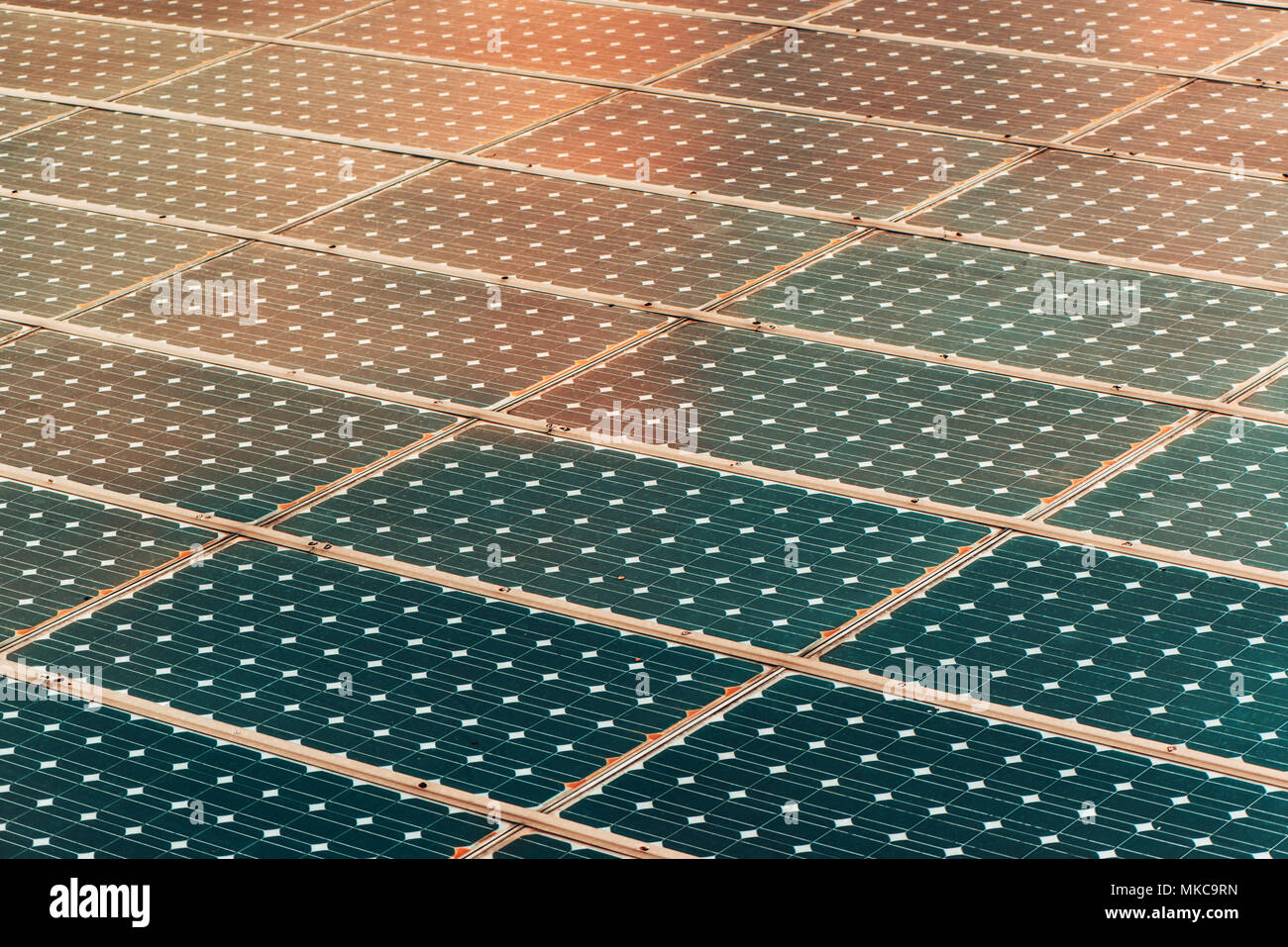 Solar panel surface as abstract technology and industry background ...