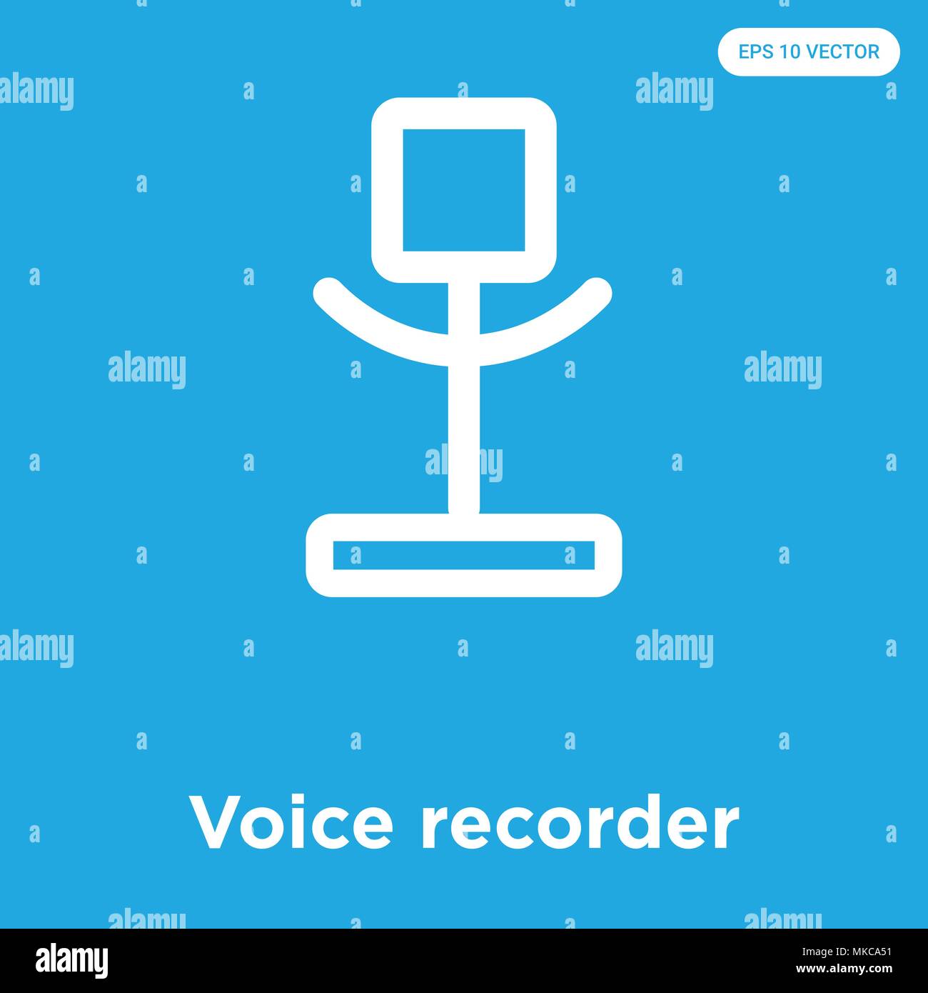 Sound recorders Stock Vector Images - Alamy