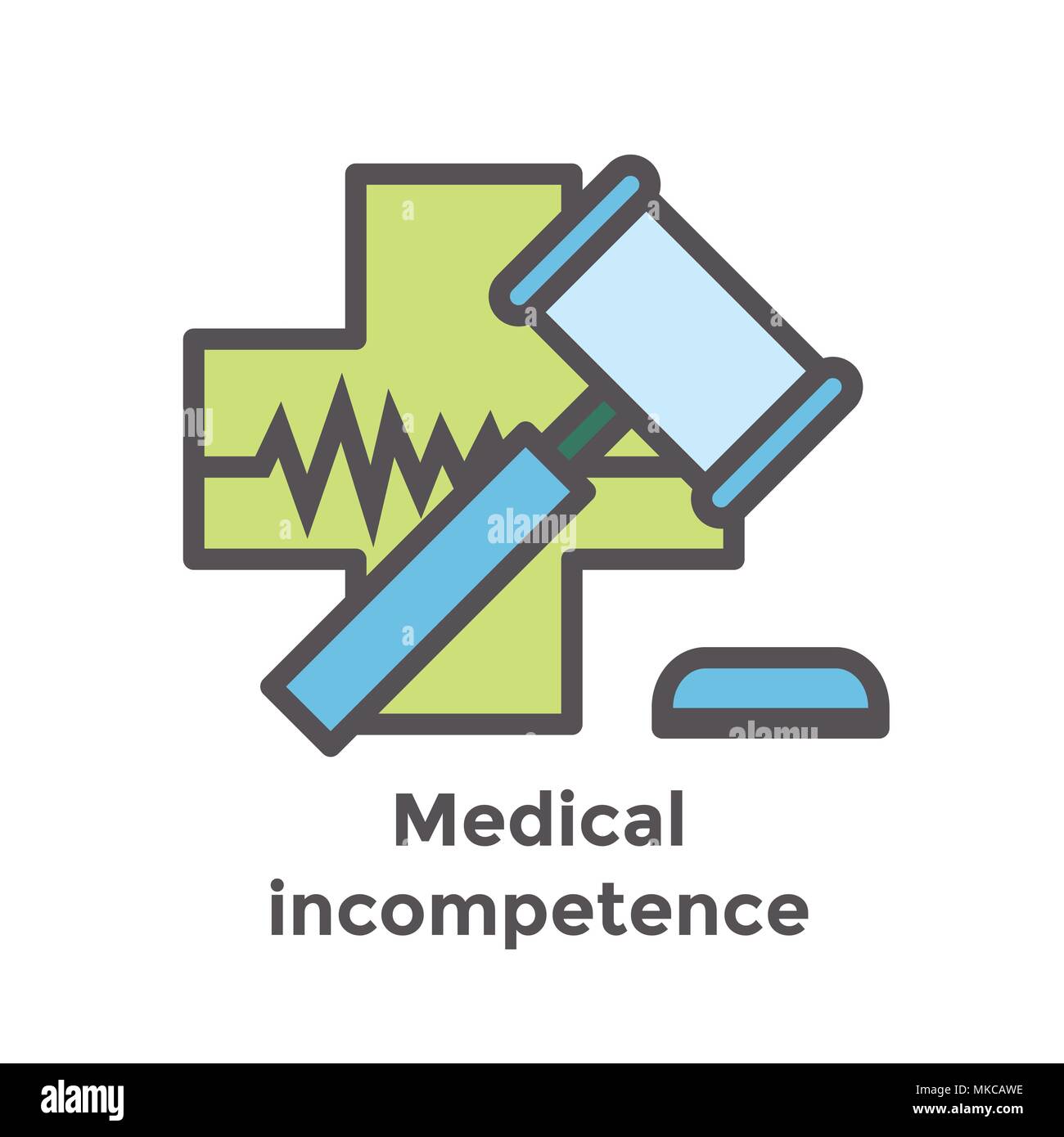 Malpractice vector vectors hi-res stock photography and images - Alamy