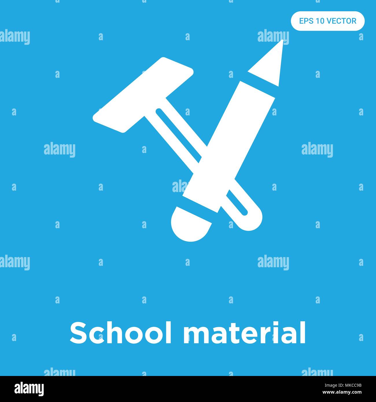 School materials png hi-res stock photography and images - Alamy
