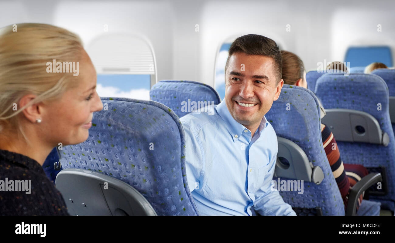 Passengers plane talking hi-res stock photography and images - Alamy
