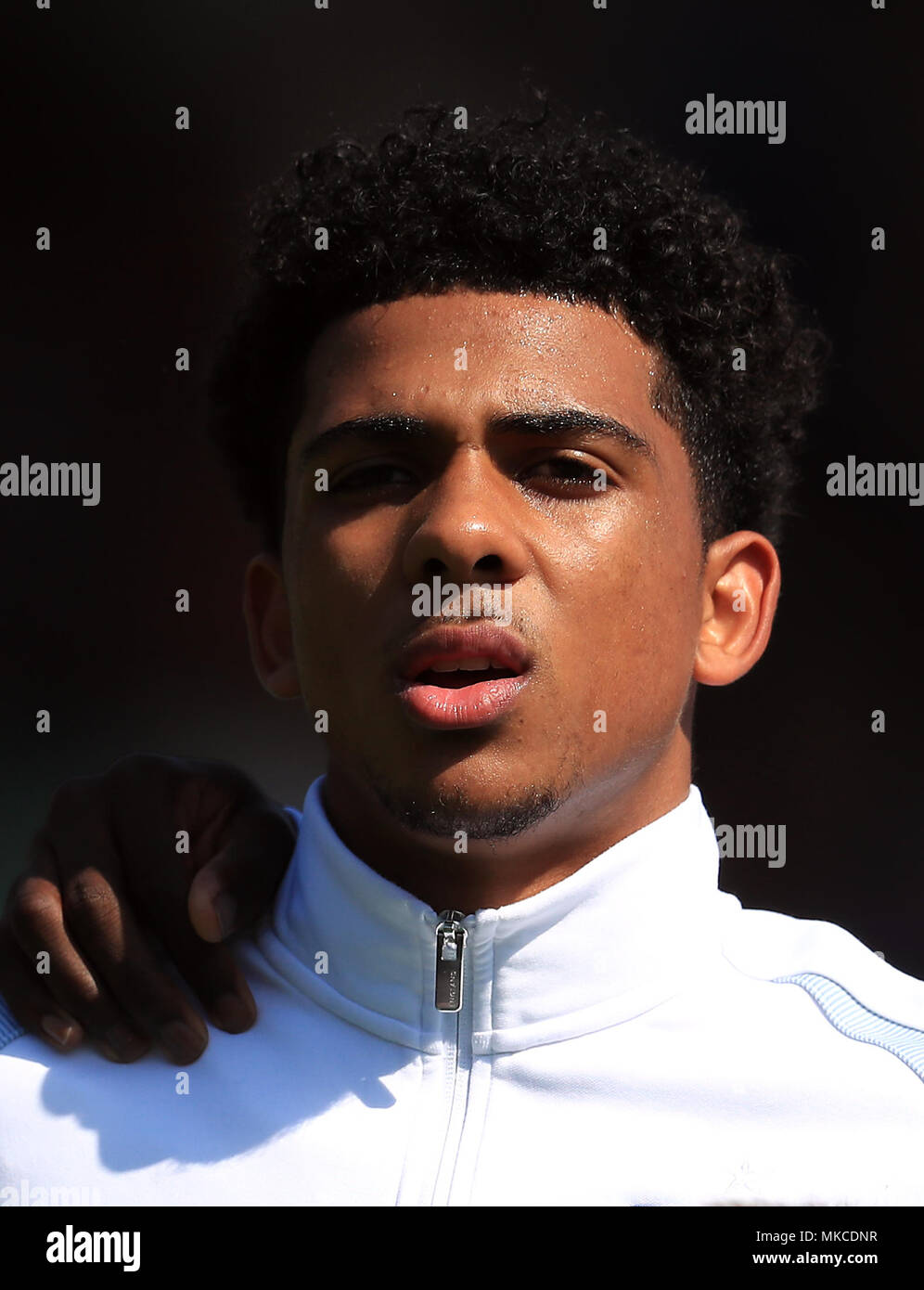 England U17's Xavier Amaechi during the UEFA European U17 Championship ...