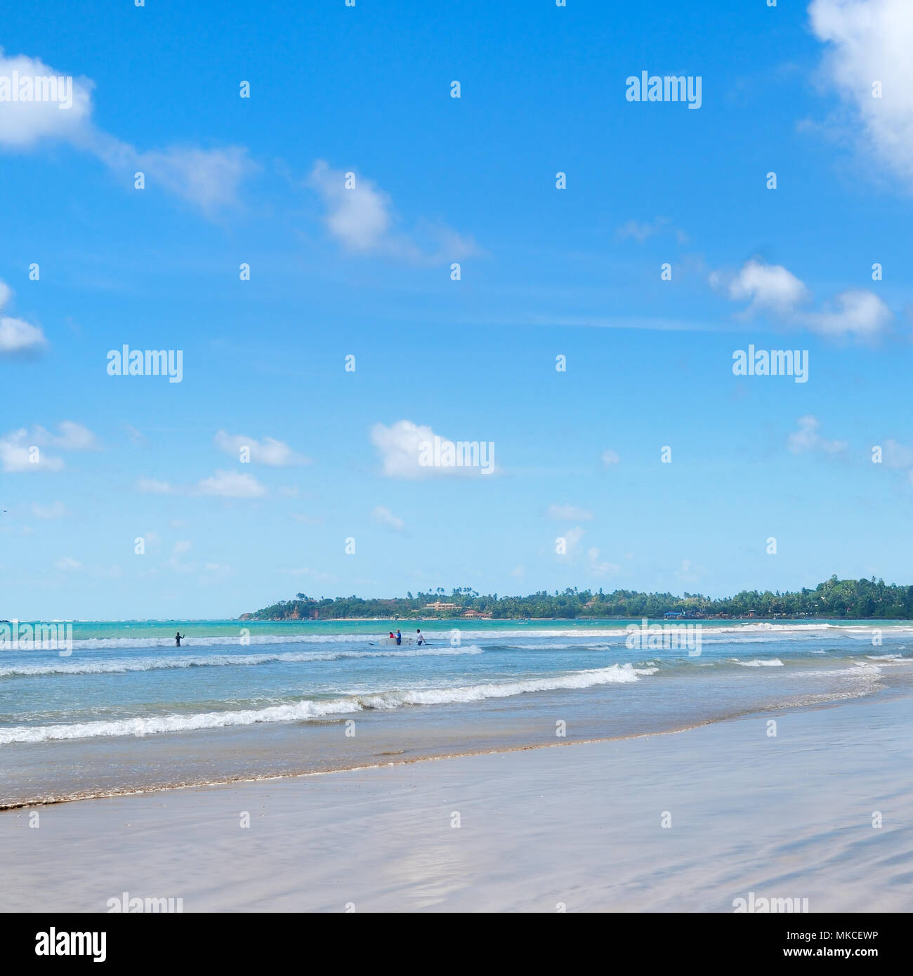 Surf lessons paradise beach hi-res stock photography and images - Alamy