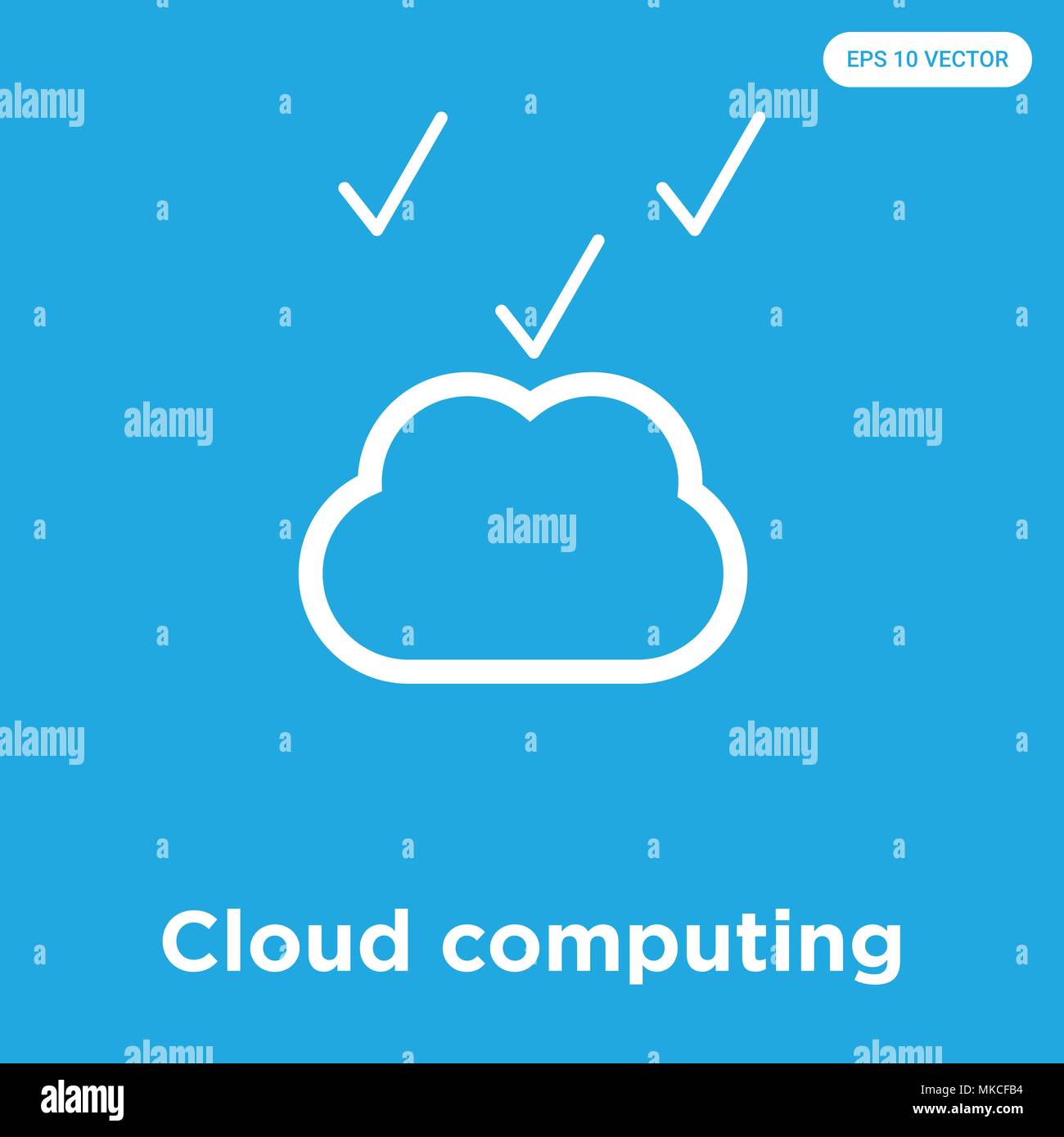 Cloud computing icon png hi-res stock photography and images - Alamy