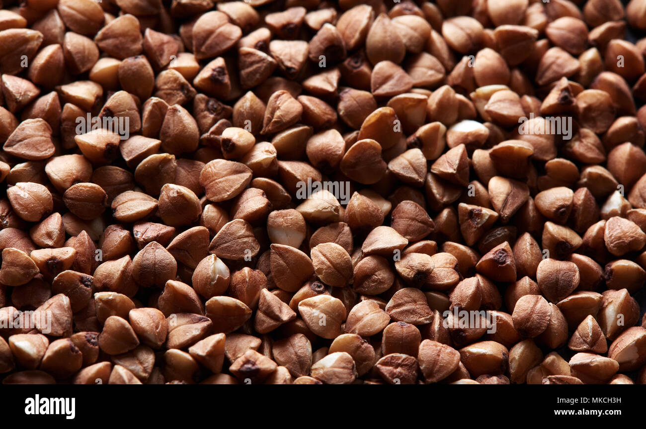 close up of dry buckwheat background texture Stock Photo - Alamy