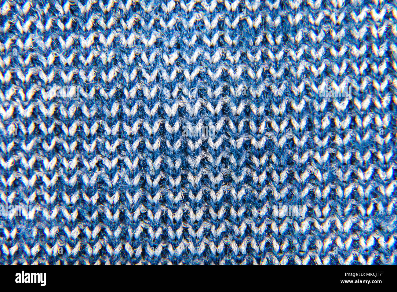 image background of fabric blue and white close-up weaving Stock Photo ...