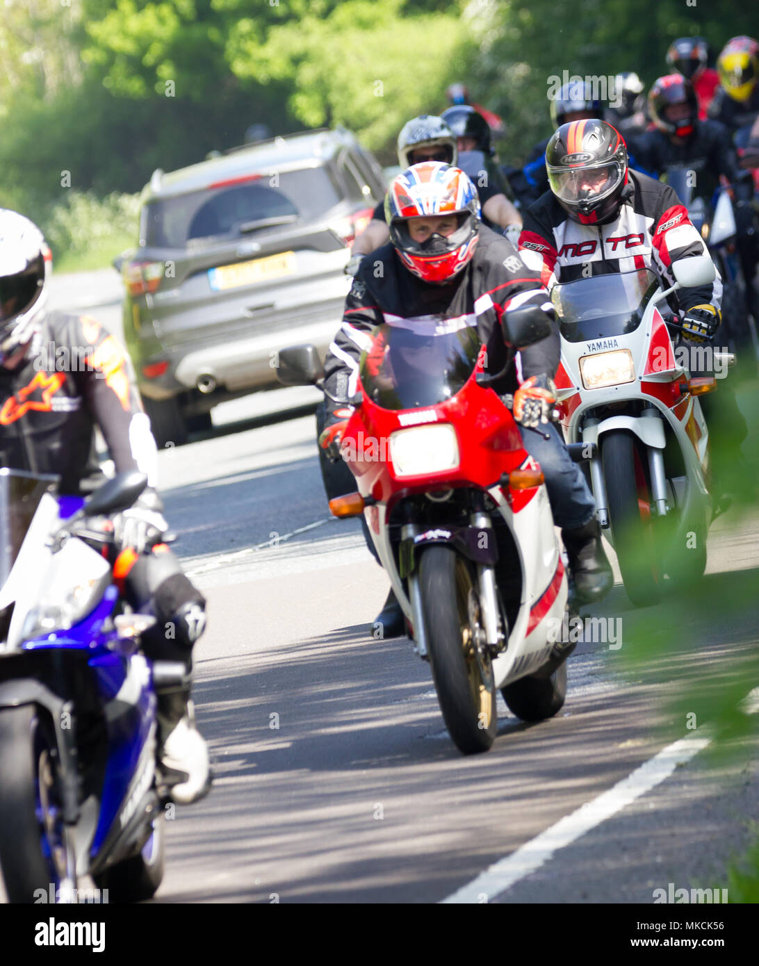 Riders from all across the UK take part in the annual London to ...