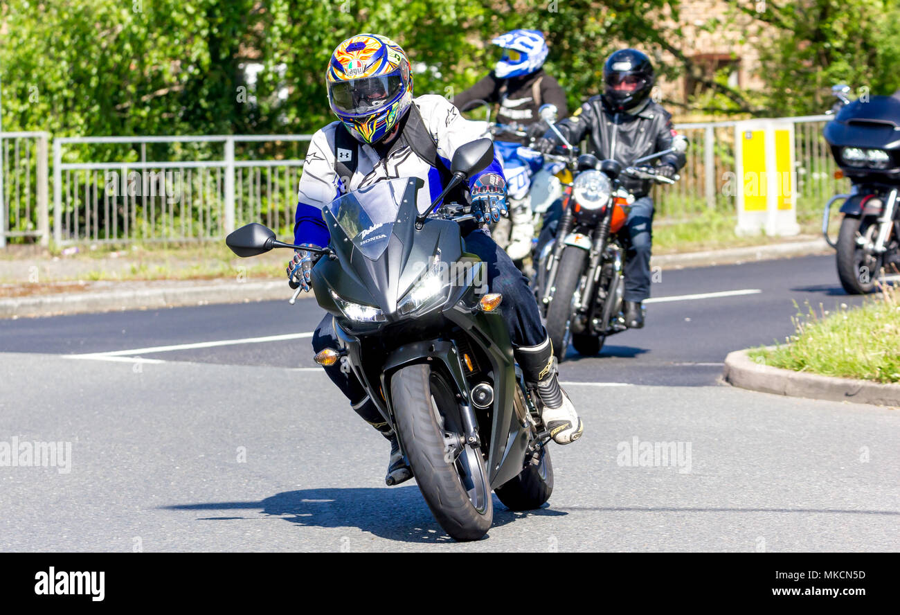Riders from all across the UK take part in the annual London to ...