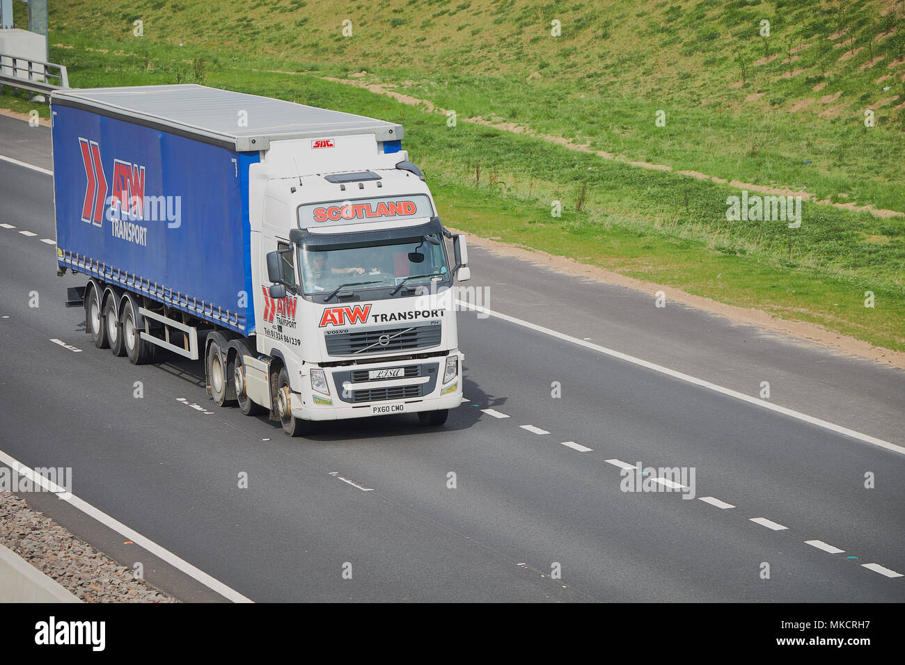 Goods carrier lorry hi-res stock photography and images - Alamy