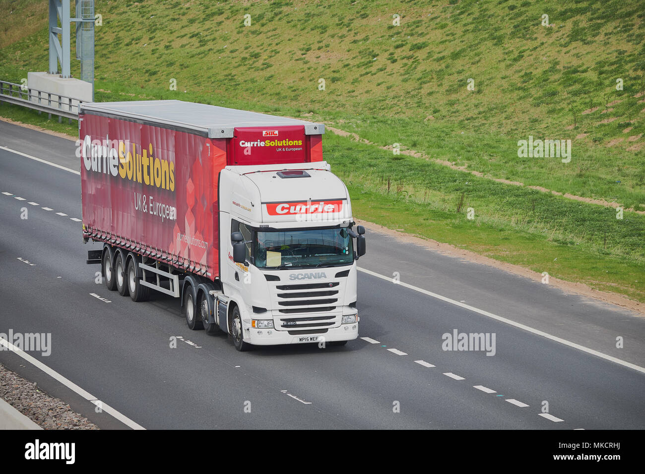 Delivery trailer hi-res stock photography and images - Alamy