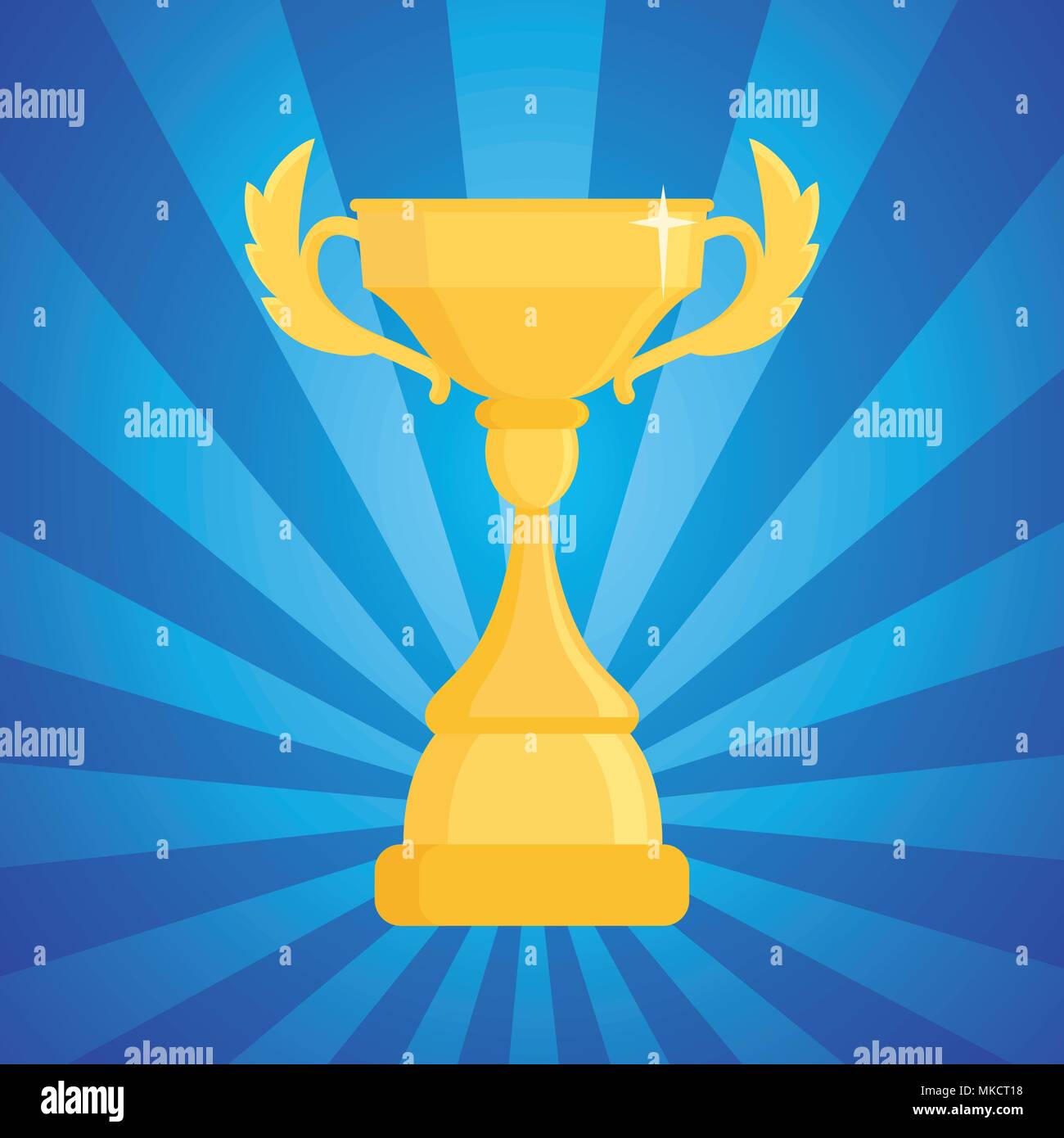 Winner Trophy Backgrounds Vector