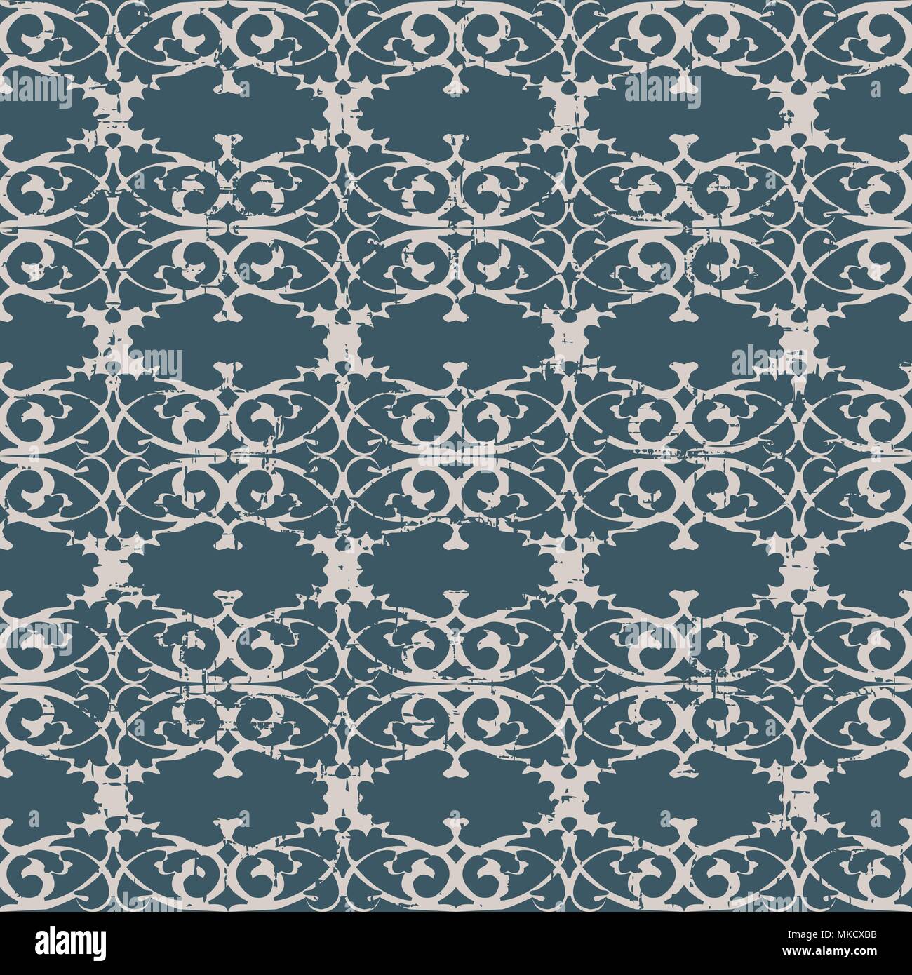 Worn out antique seamless background Spiral Curve Cross Luxury Frame ...