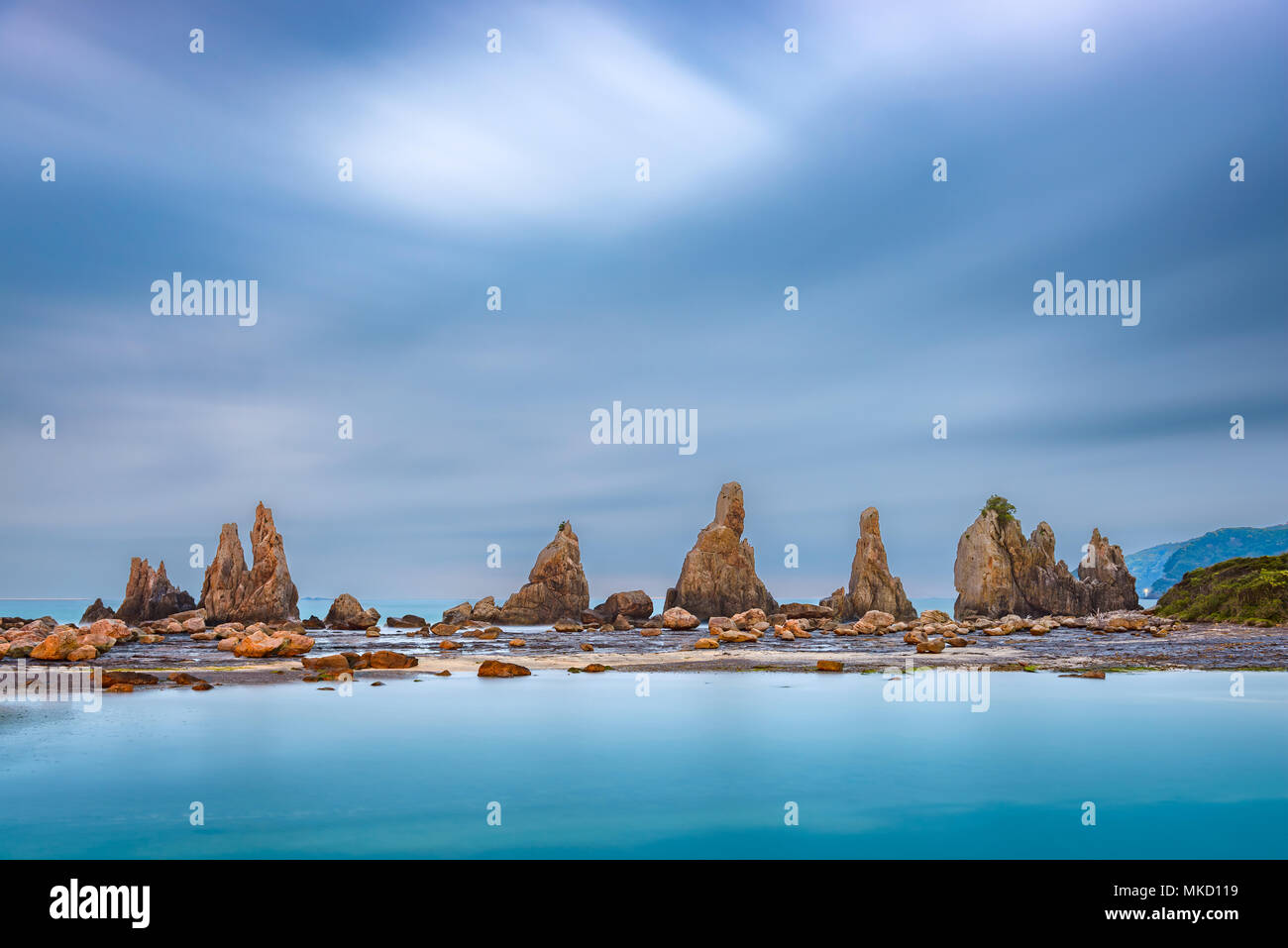 Hashigui iwa rock hi-res stock photography and images - Alamy