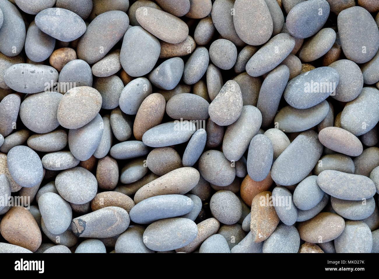 Abstract background texture, Colorful sea stones, top view Stock Photo ...