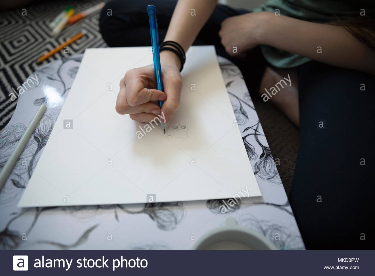 Pencil and paper simple hi-res stock photography and images - Alamy