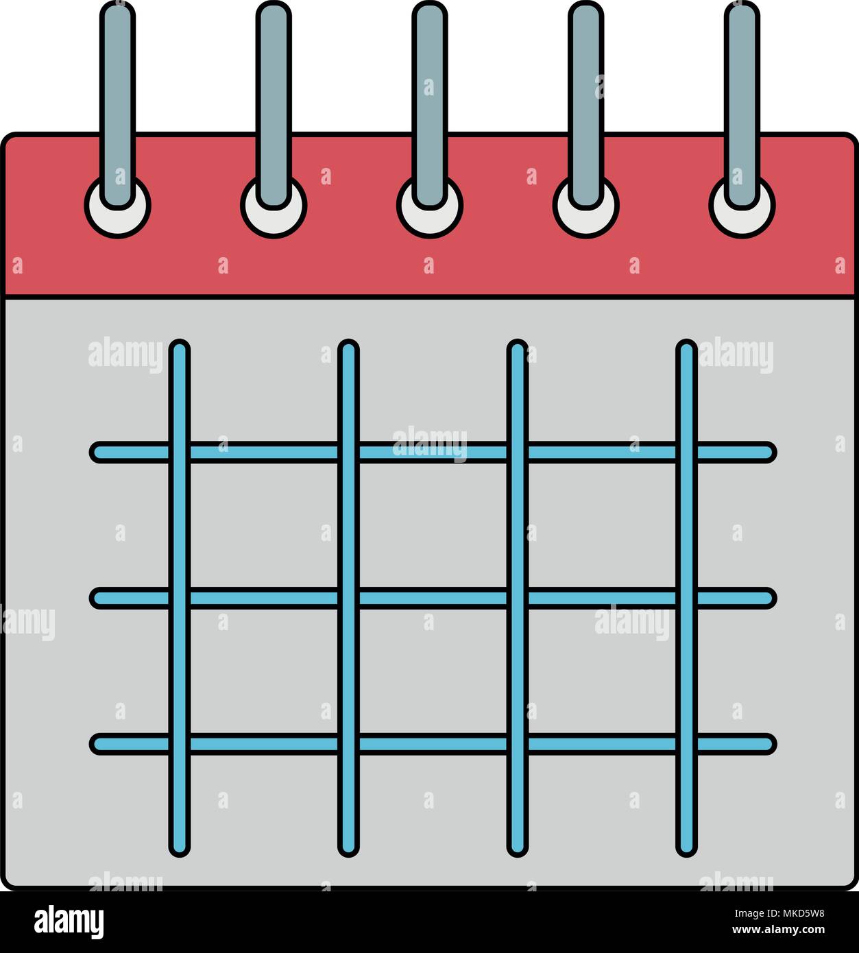 Calendar and schedule symbol Stock Vector Image & Art - Alamy