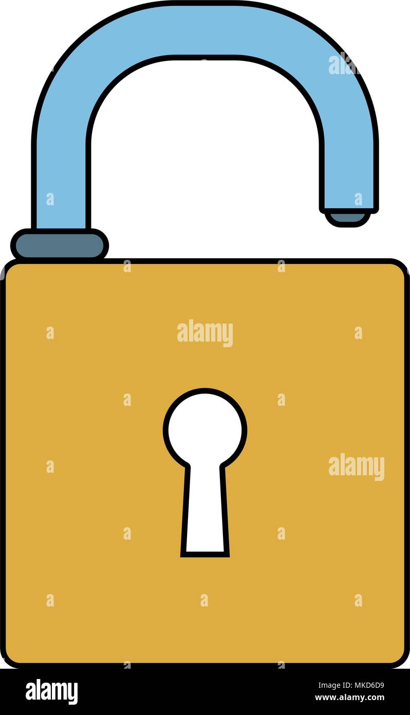 Security padlock symbol Stock Vector Image & Art - Alamy