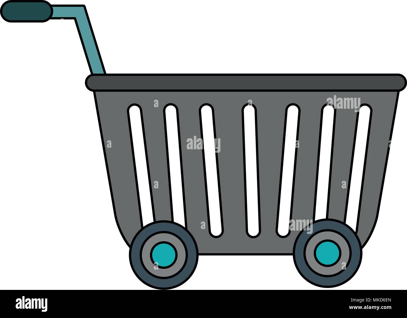Shopping cart symbol Stock Vector Image & Art - Alamy