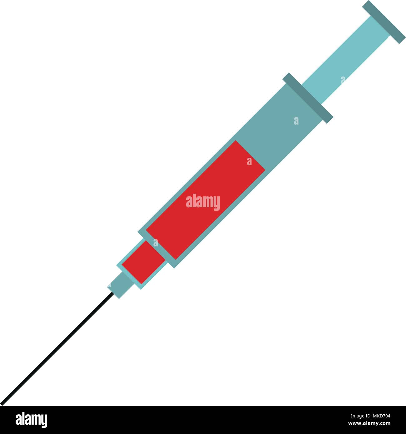 Medical syringe symbol Stock Vector Image & Art - Alamy