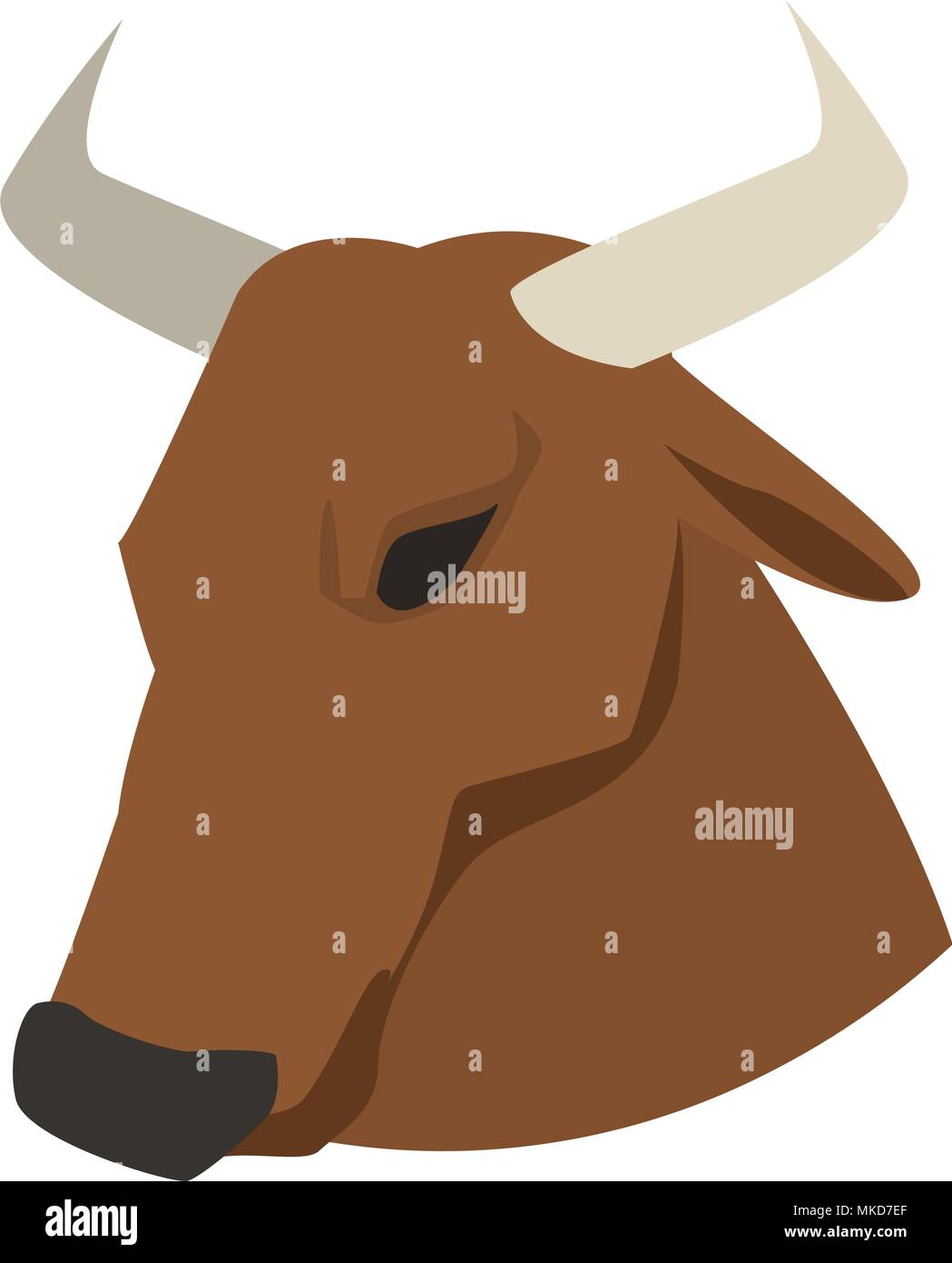 Bull field ring Stock Vector Images - Alamy
