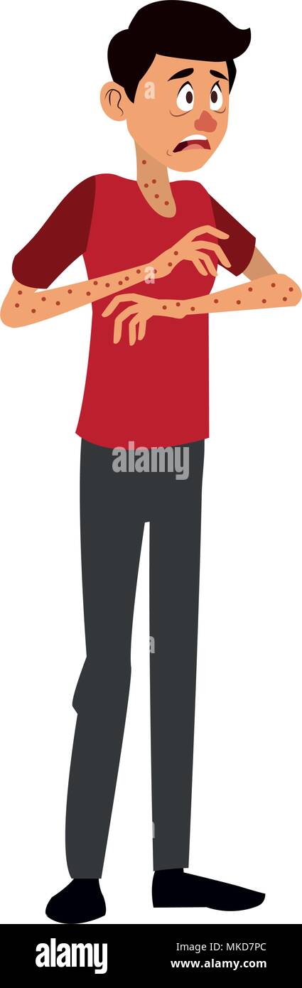 Sick man cartoon Stock Vector Image & Art - Alamy