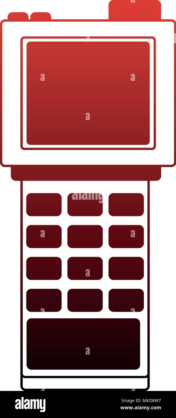 logistics scanner technology on red lines Stock Vector Image & Art - Alamy