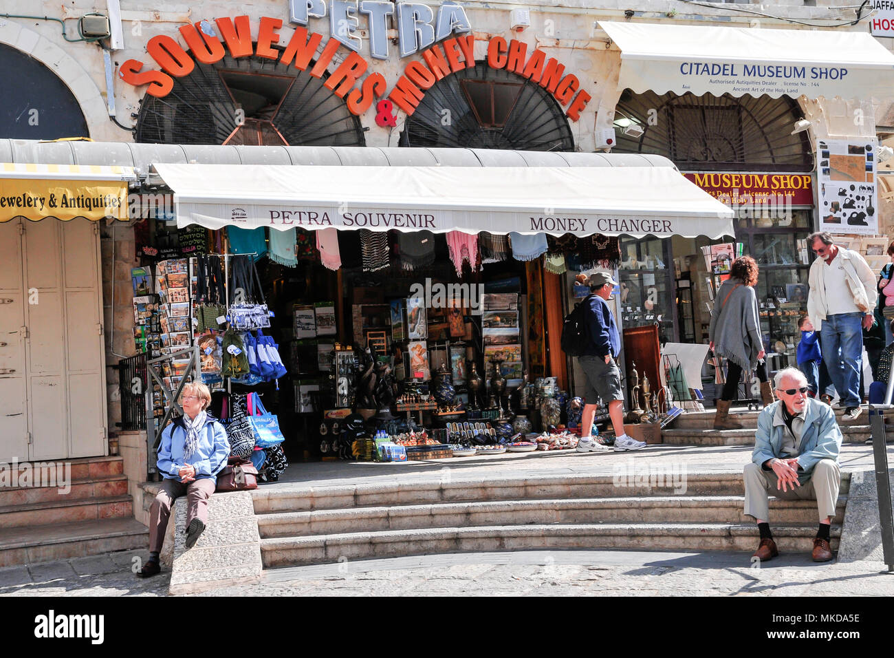 Jerusalem street scene hi-res stock photography and images - Alamy