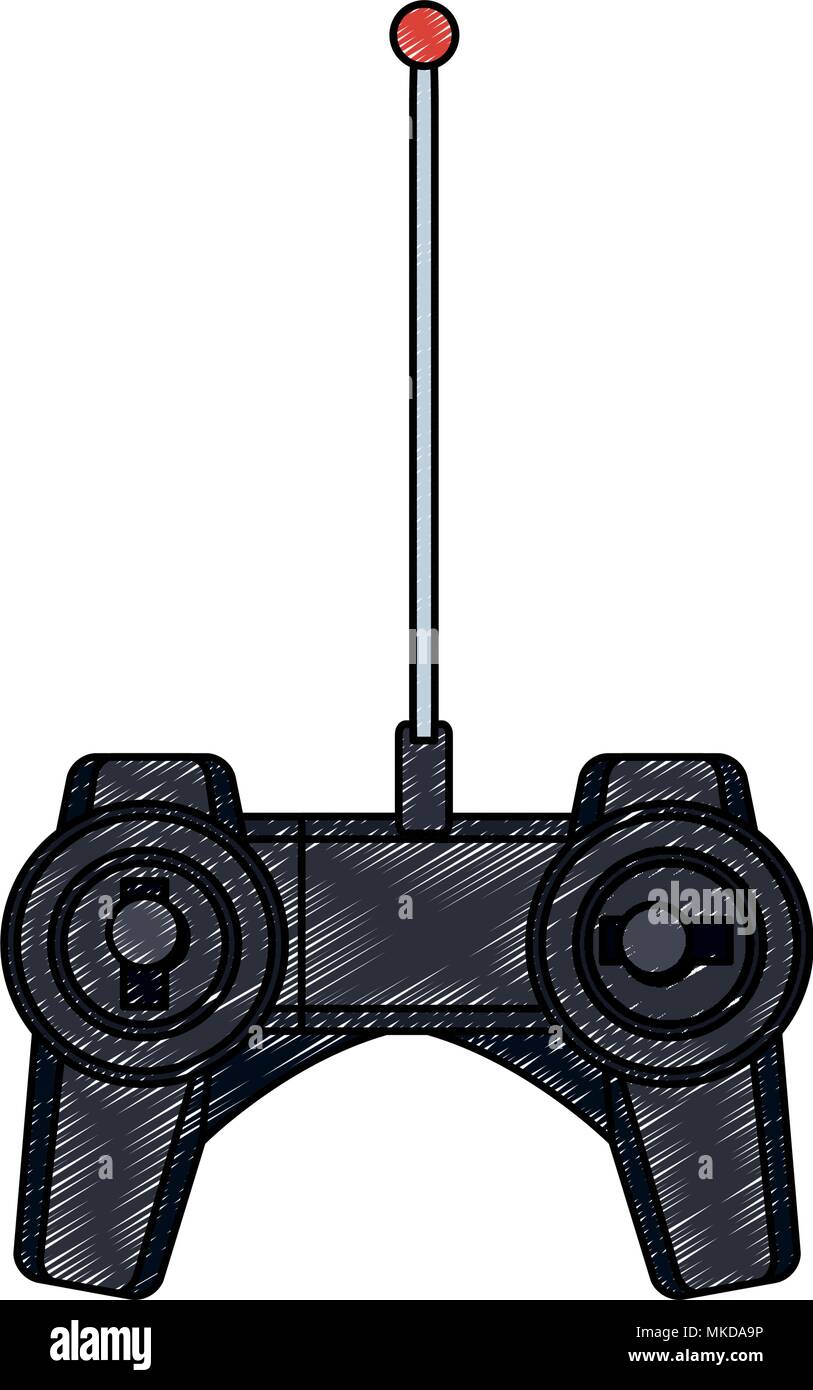 Drone remote control scribble Stock Vector Image & Art - Alamy