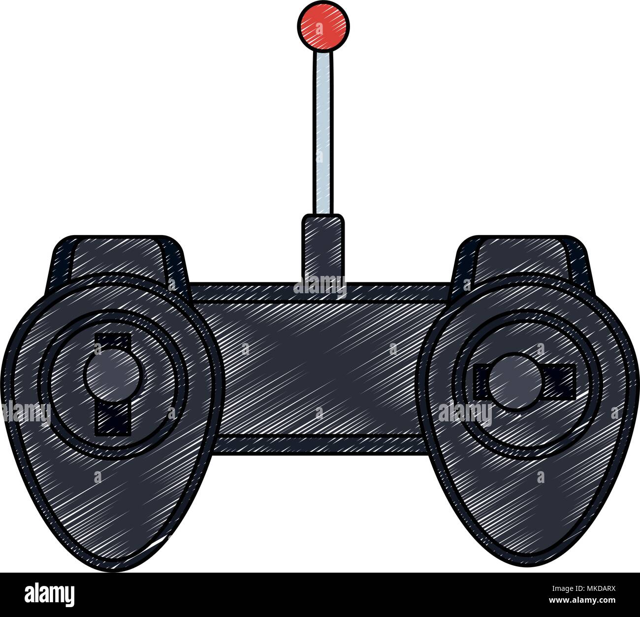 Drone remote control scribble Stock Vector Image & Art - Alamy