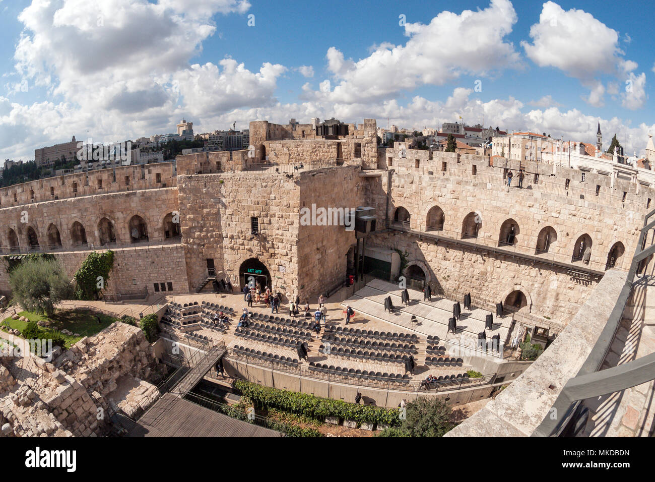 Jerusalem citadel hi-res stock photography and images - Alamy