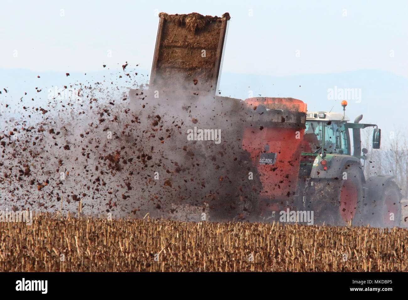Adding manure soil hi-res stock photography and images - Alamy