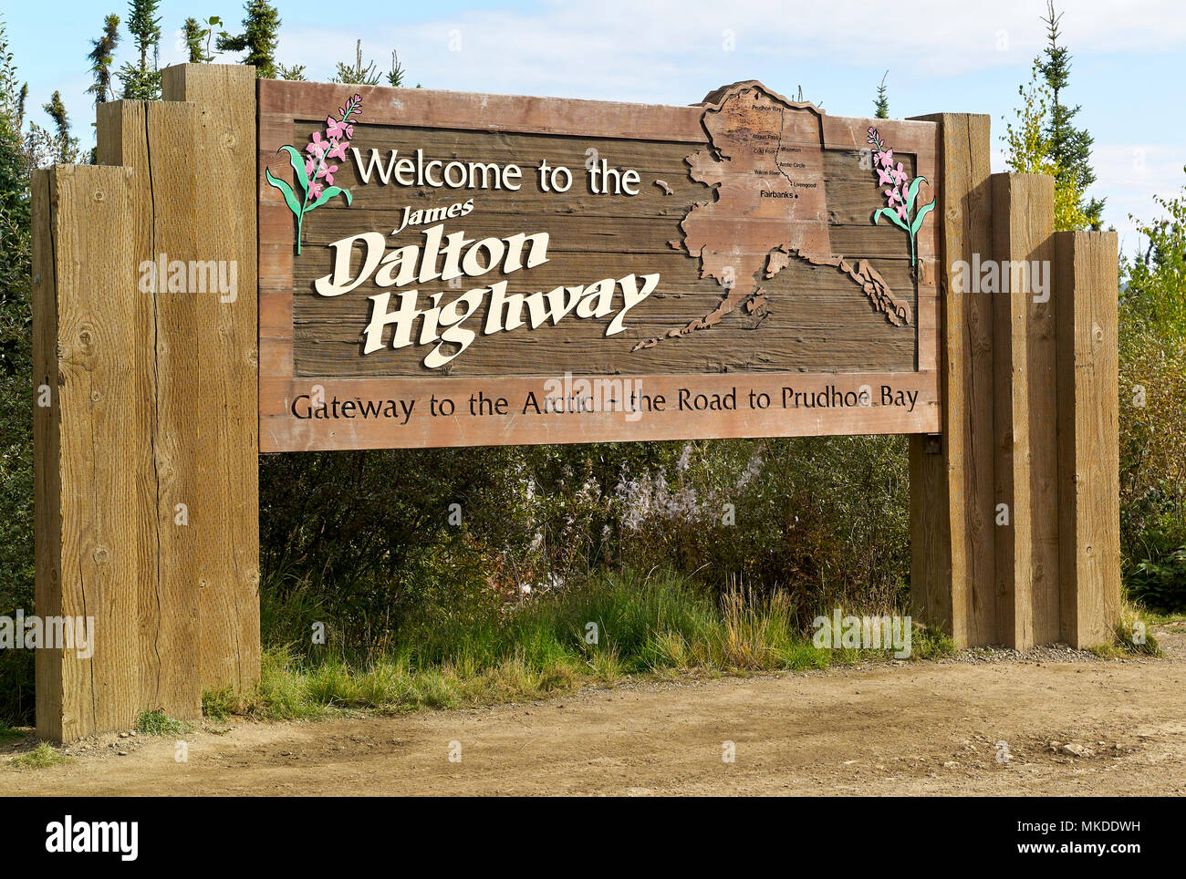 Prudhoe bay map hi-res stock photography and images - Alamy