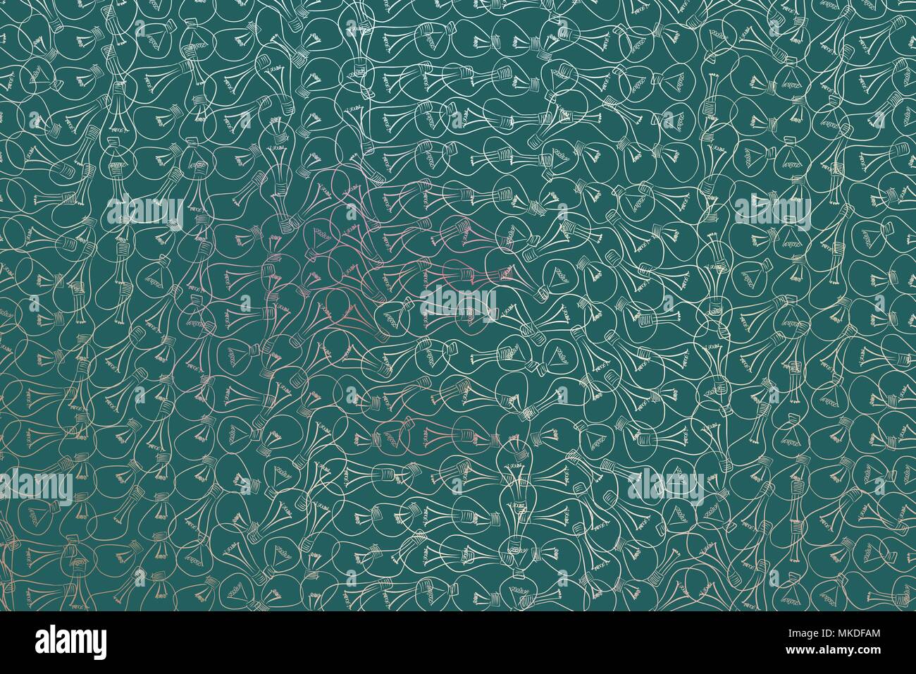Illustrations of light bulbs. Good for web page, wallpaper, graphic ...