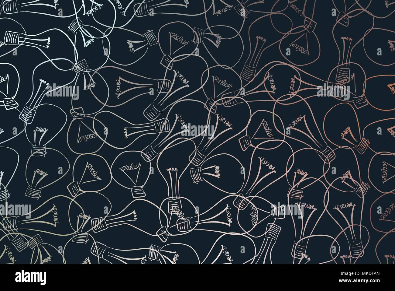 Abstract illustrations light bulbs hi-res stock photography and images ...