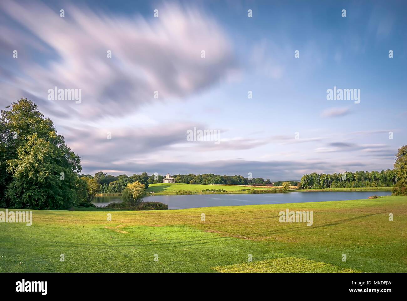 Hardwick hall pond hi-res stock photography and images - Alamy
