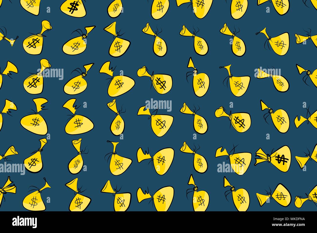 Illustrations of money packs or bags. Good for web page, wallpaper ...