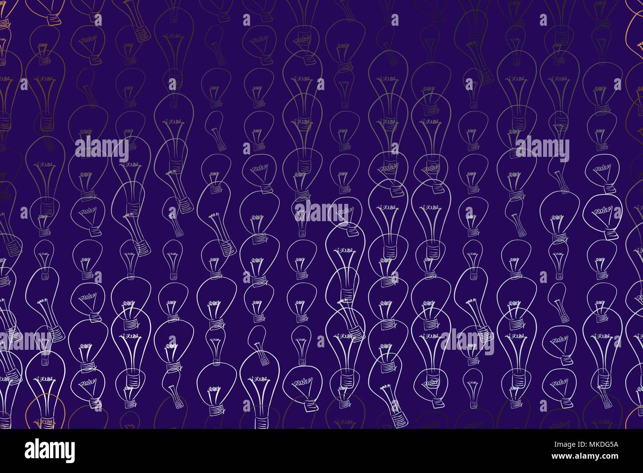 Illustrations of light bulbs. Good for web page, wallpaper, graphic ...