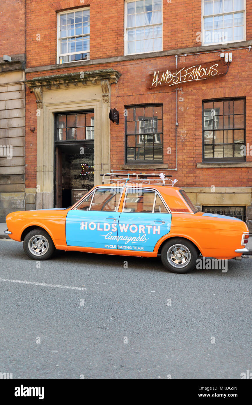 Holdsworth campagnolo team car outside almost famous in Leeds during ...