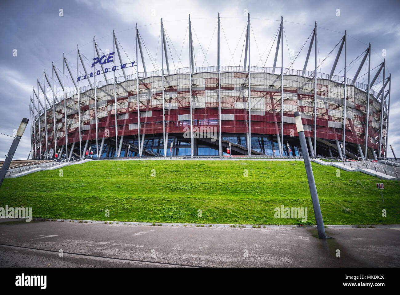 PGE Narodowy - National Stadium in Warsaw, Poland Stock Photo - Alamy