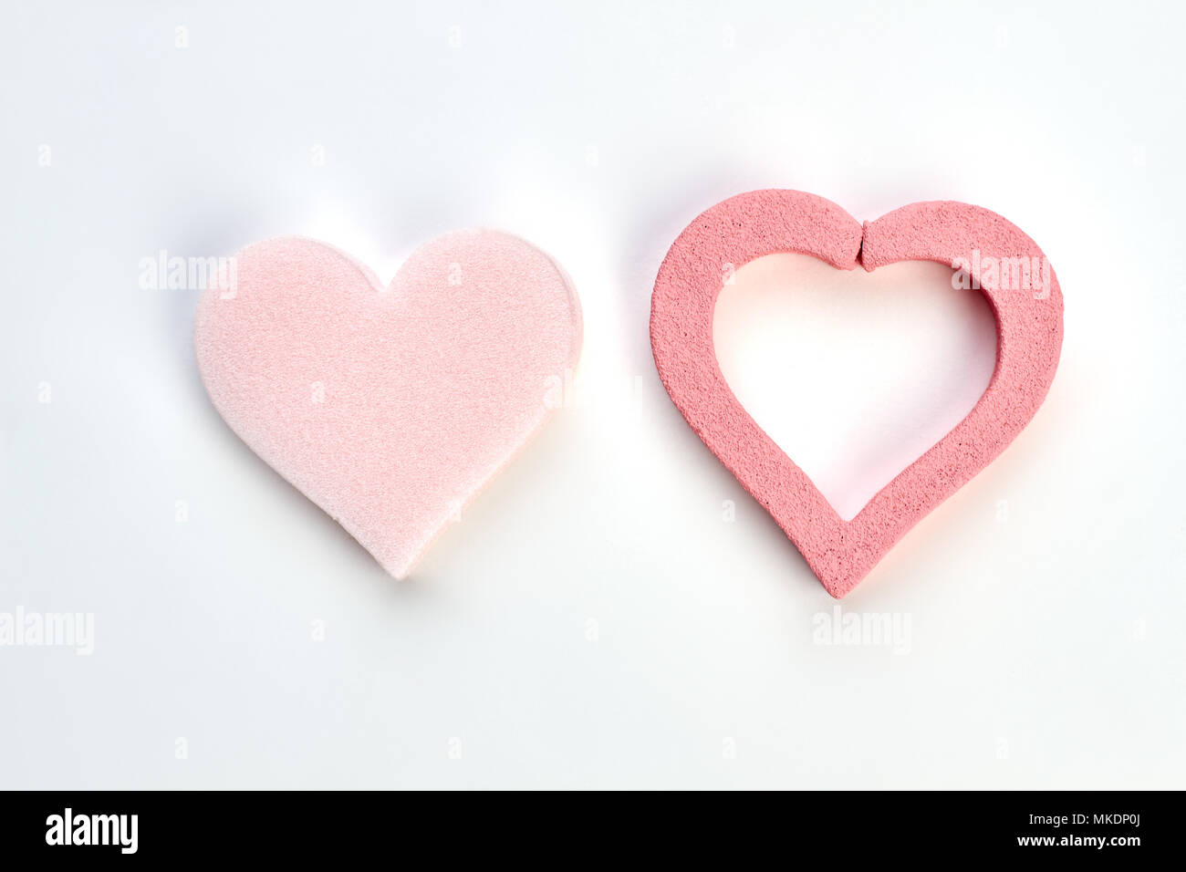 Heart shape sponge hi-res stock photography and images - Alamy